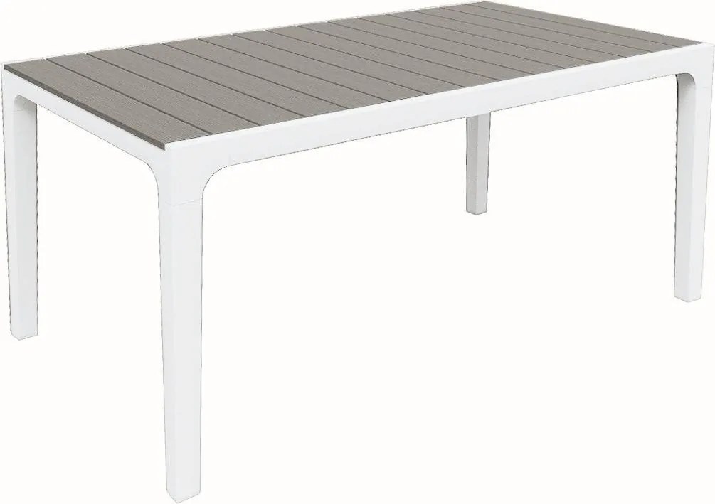 Keter 75665 Zahradní stůl Keter Harmony bílý / světle šedý