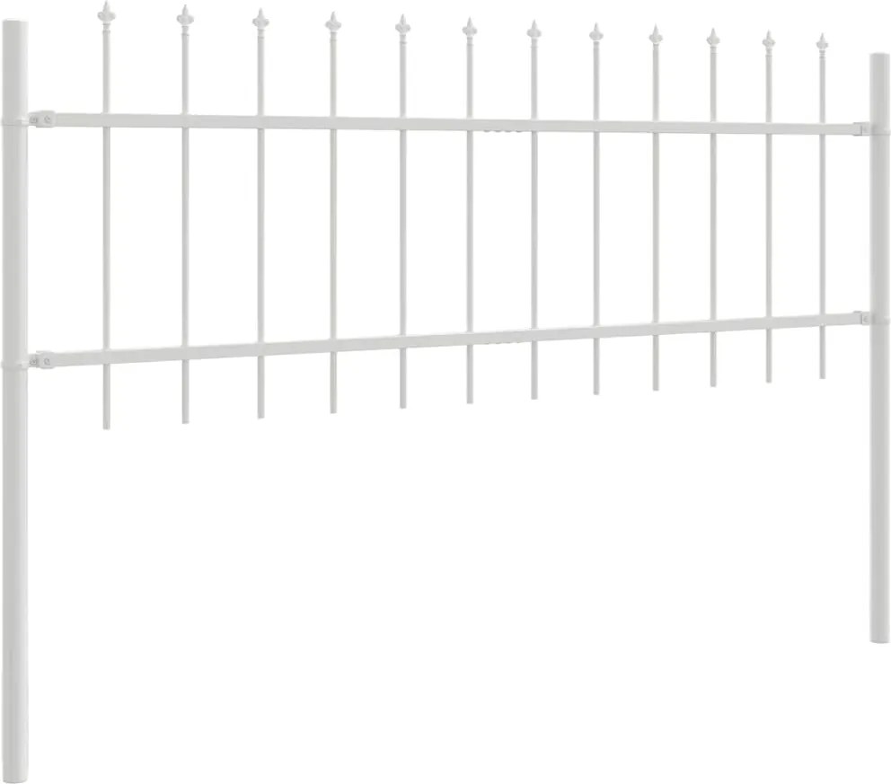 Zahradní plot WOERDEN 7 ks 11,9 x 0,6 m Práškově lakovaná ocel 3334138