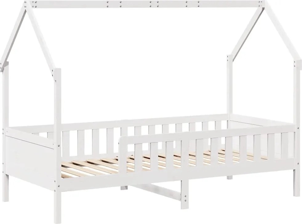 Dětská postel se zásuvkami 90 x 200 cm masivní borové dřevo 3302033