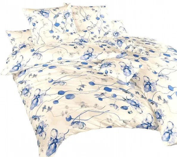 Dadka Povlečení bavlna Bloom elegance banán  200x200, 2x70x90 cm