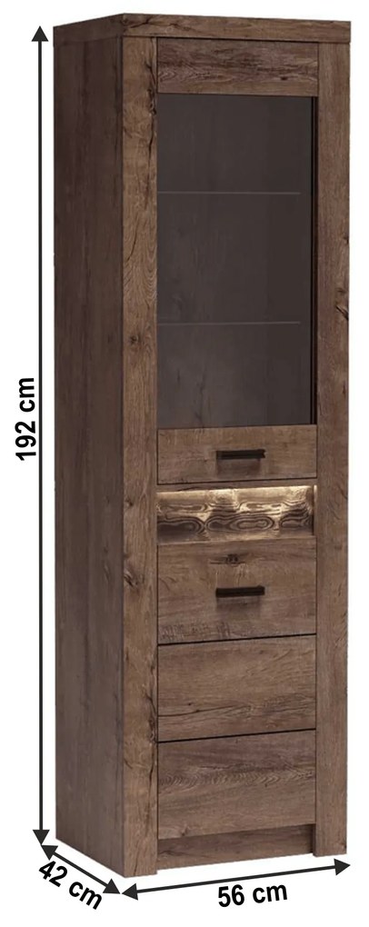 Kondela Vitrína, jasan tmavý, INFINITY I-04