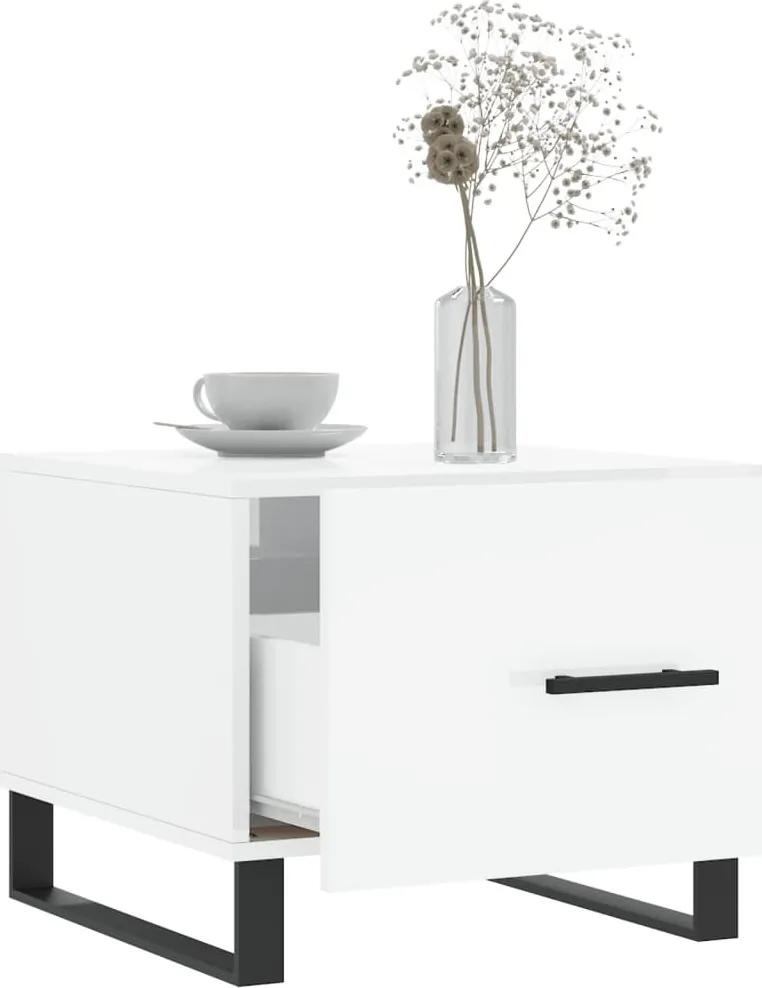 vidaXL Konferenční stolek 50x50x40 cm kompozitní dřevo [829448] Barva: dub sonoma