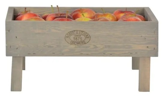 Stohovatelná přepravka z borovicového dřeva Esschert Design, výška 19 cm