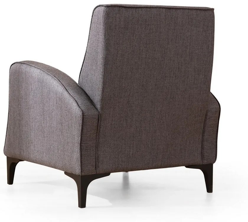 Designové křeslo Dellyn antracitové
