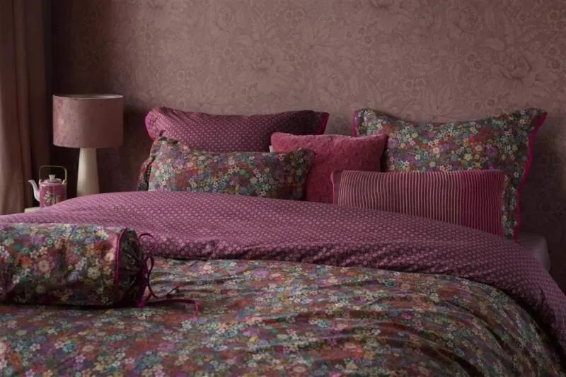 Pip Studio perkálové povlečení Tutti i Fiori červené 140x200 + 70x90 cm