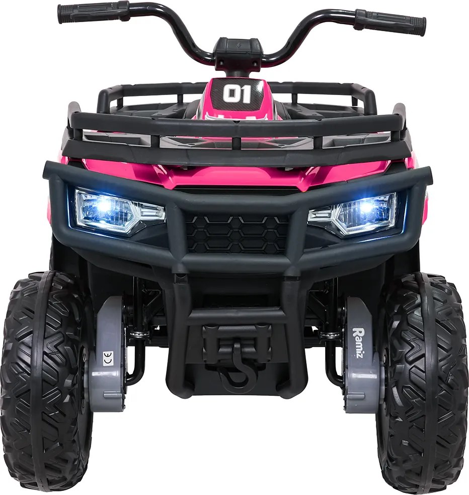 Ramiz Čtyřkolka 4x4 ATV WOLF růžová