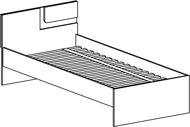 Dřevěná postel Apettita 12