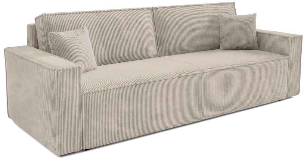 Eka Pohovka BASIC, 240 cm Barva látky: Tmavě olivová (Poso 46)