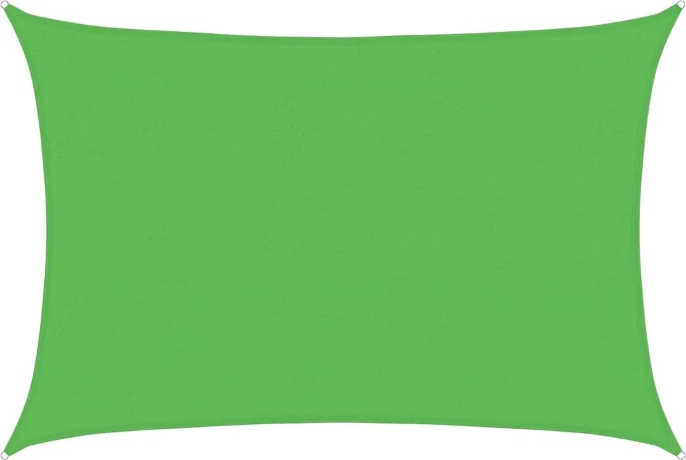 Stínící plachta 160 g/m² světle zelená 4 x 6 m HDPE 311299