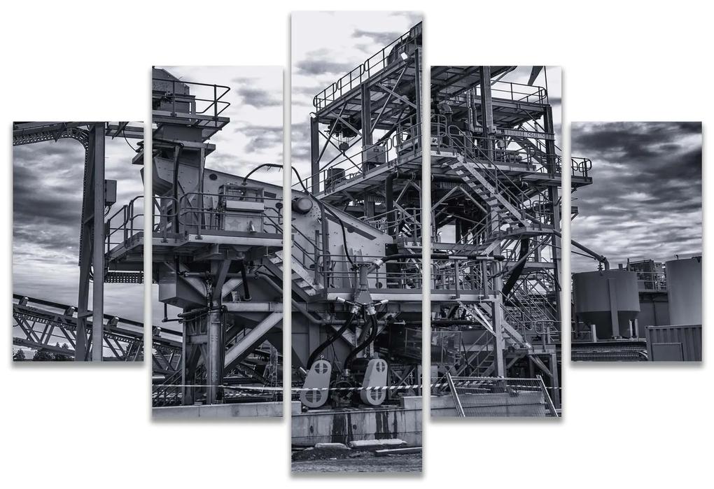 Malvis ® Atypický obraz Industriální motiv Velikost (šířka x výška): obdélník - 50x30 cm
