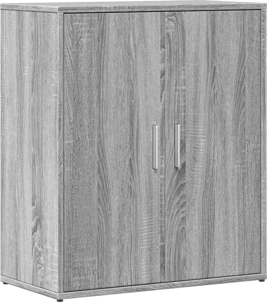 Příborníky 2 ks šedé sonoma 60 x 31 x 70 cm kompozitní dřevo 3276544