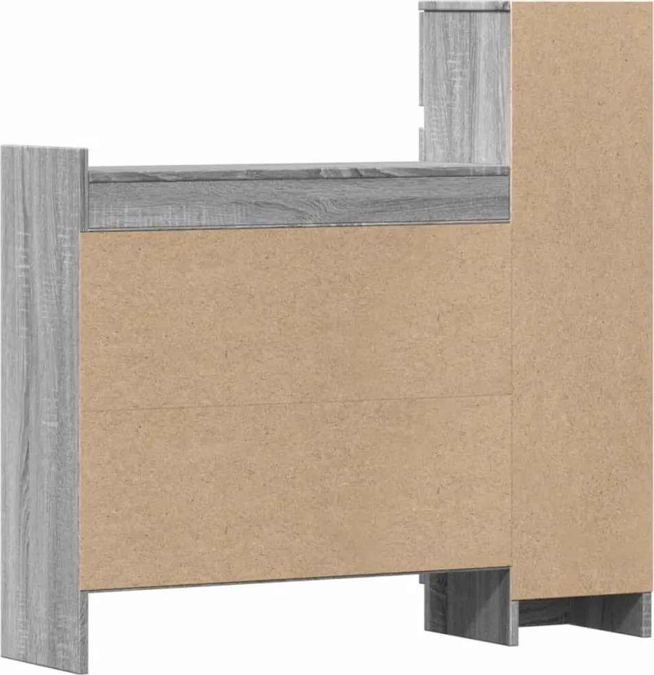 vidaXL Botník 100,5 x 28 x 100 cm kompozitní dřevo [840425] Barva: dub sonoma