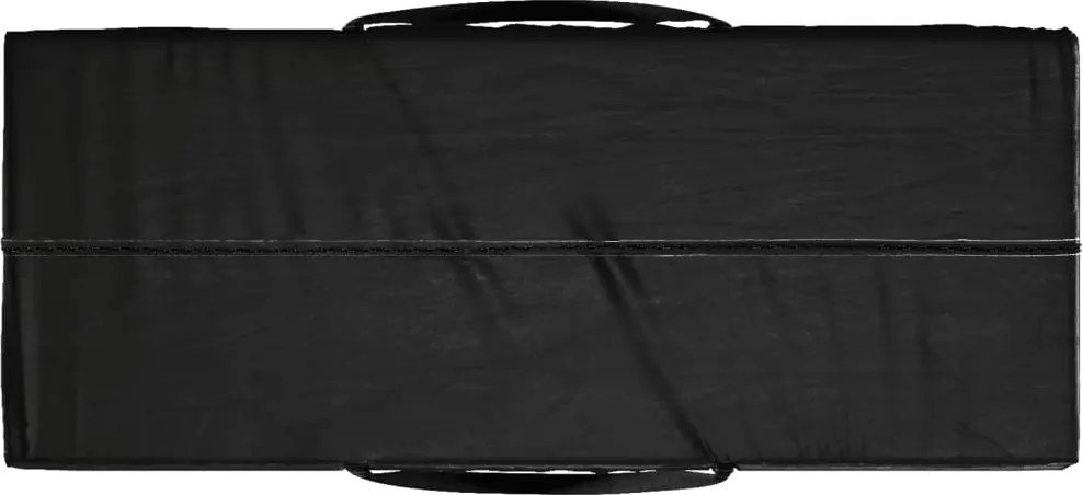 Úložný vak na zahradní podušky černý 135x40x55 cm polyethylen 319345