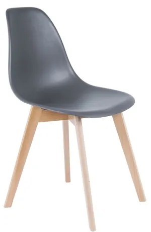 Designová židle Artas, šedá