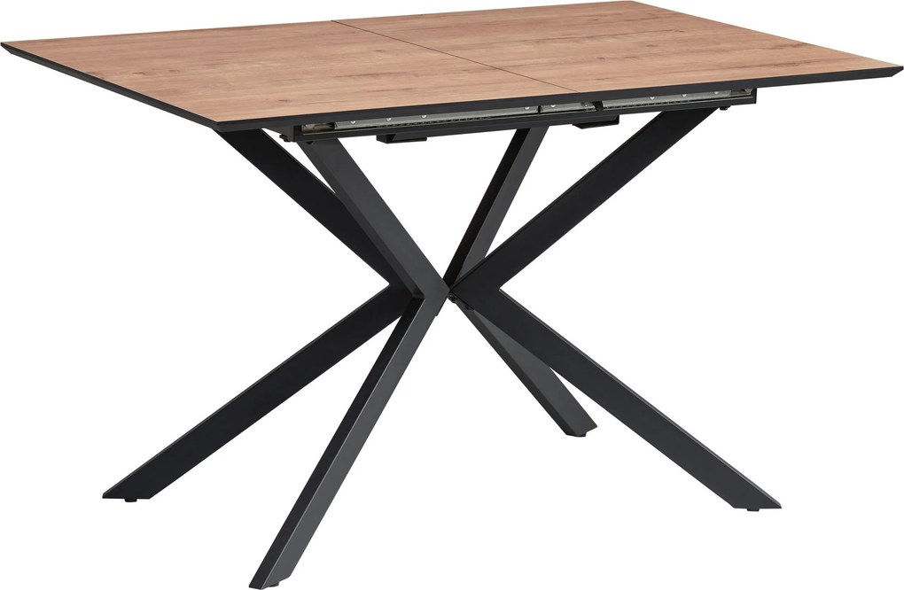 XXXLutz JÍDELNÍ STŮL, barvy dubu, 120-160/80/76 cm P & B - Jídelní stoly - 001467002801