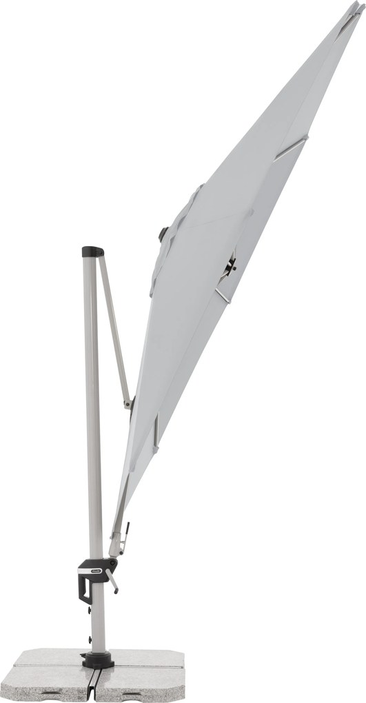 Doppler ACTIVE 370 cm - výkyvný zahradní slunečník s boční tyčí - Rozbalené zboží (S324)