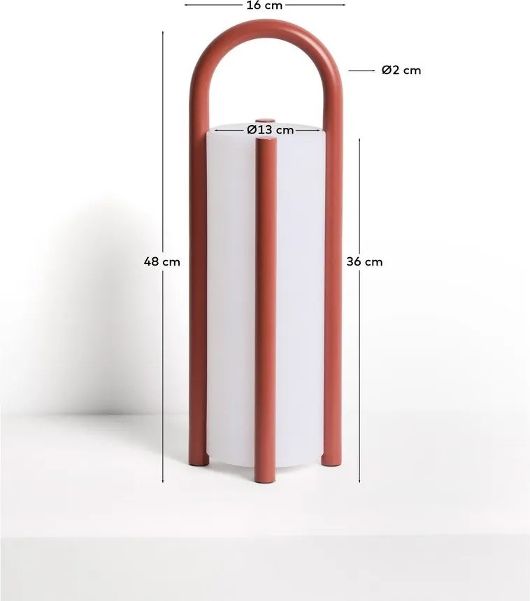 LED přenosné venkovní svítidlo na USB ø 16 cm Leros – Kave Home