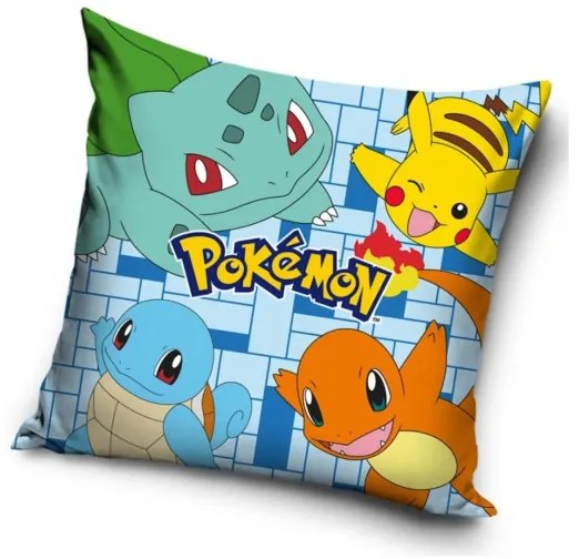 Carbotex Polštářek Pokémon Tým snů 40x40 cm