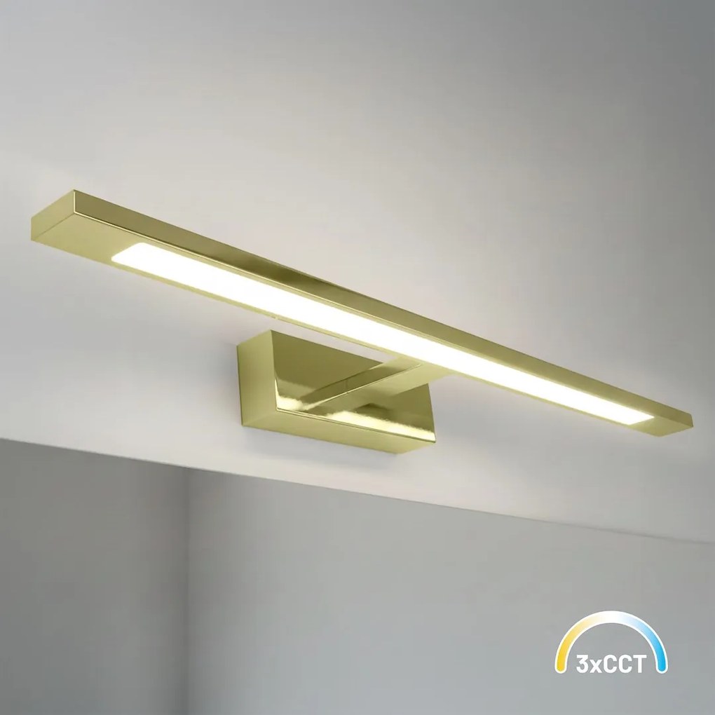 Nástěnné LED svítidlo Klimt, 1x LED 12w, 3000-6000k, (60 cm), g