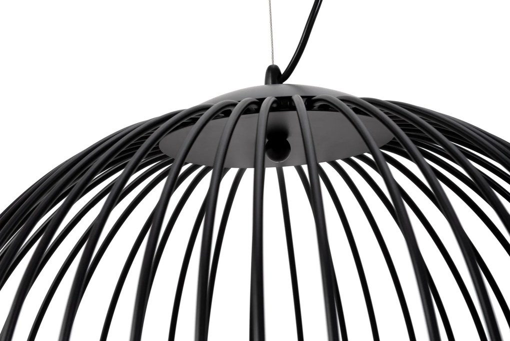Toolight - LED závěsné stropní svítidlo APP967-1CP, černá, OSW-06110