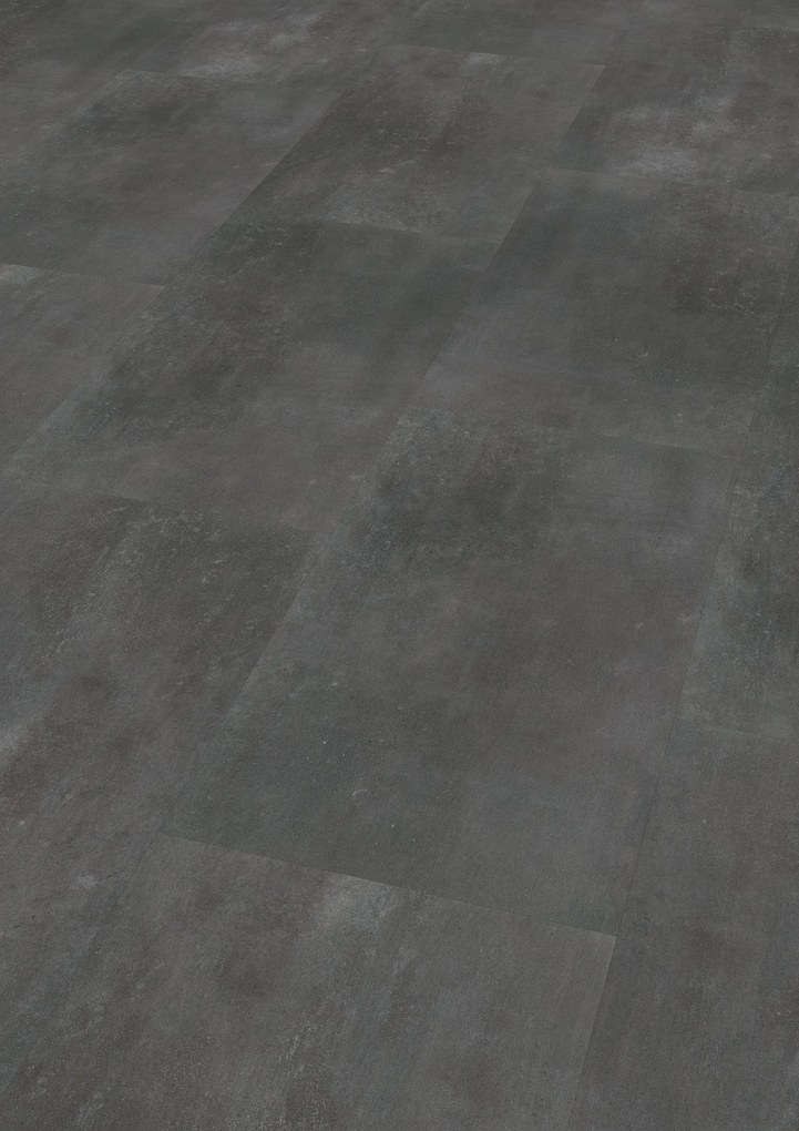 Vinylová podlaha lepená ECO 55 071 Cement Dark Grey, 914,4 x 457,2 mm, Oneflor