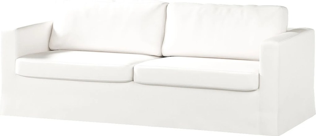 Potah na pohovku IKEA Karlstad 3-místná, nerozkládací, dlouhý barva bílá
