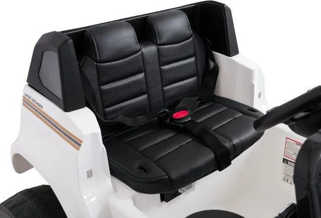 Elektrické autíčko Toyota Land Cruiser PRADO bílé