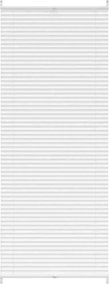 Plisovaná roleta 90 x 200 cm bílá 240608