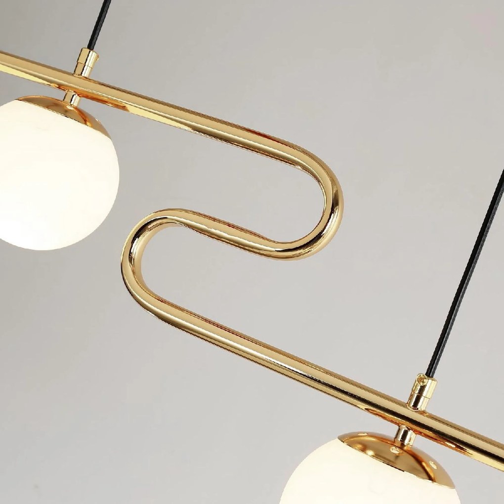 Toolight Závěsné moderní osvětlení Modern APP1599-5CP Gold