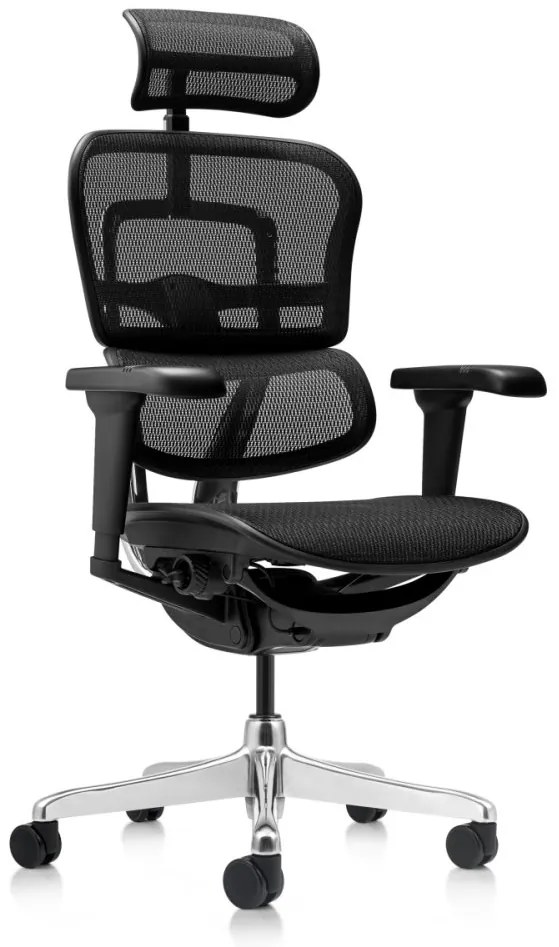 Office Pro Kancelářská židle na kolečkách SIRIUS MESH NEO – síťovina, nosnost 130 kg šedá