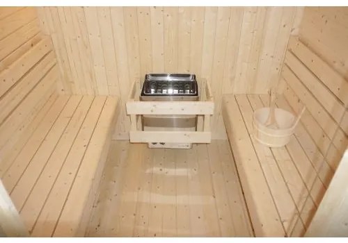 RAKOUSKÝ produkt - Venkovní sauna GÖTEBORG pro 4 osoby 188,2x220x194 cm ( F60200 )