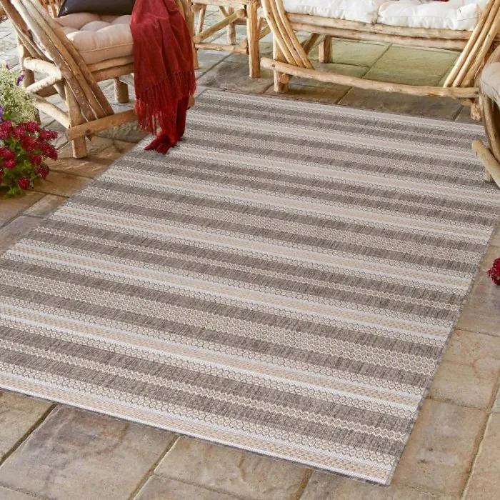 Kusový venkovní koberec Sunny 4411 beige 80 x 250 cm