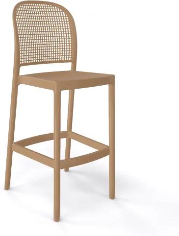GABER - Barová židle PANAMA - vysoká, béžová