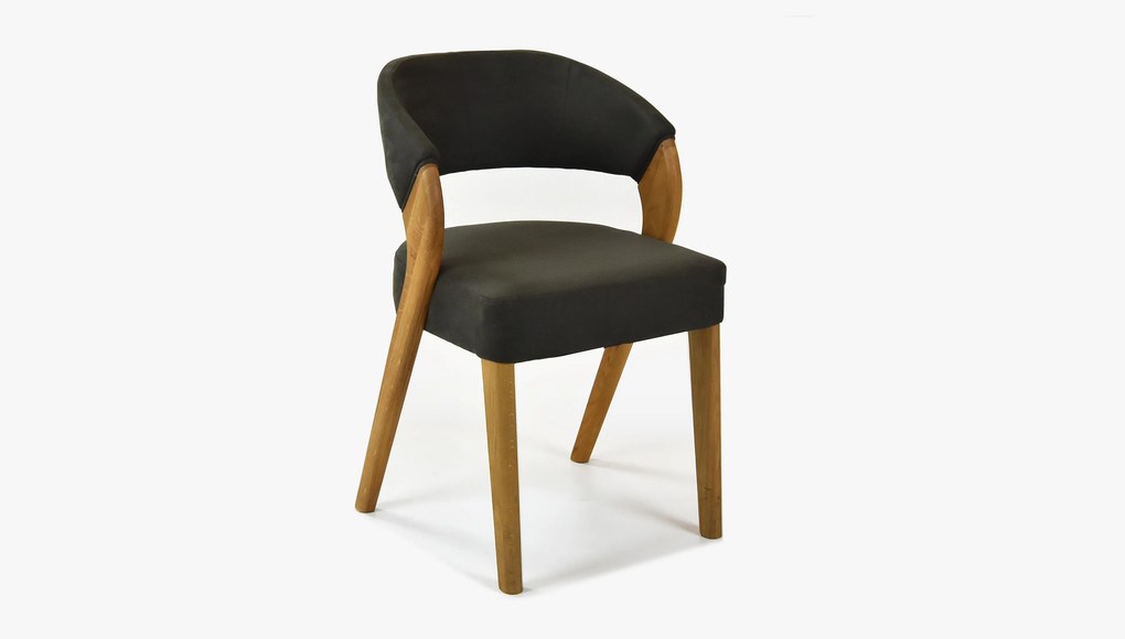 Designová luxusní židle - dub, Almondo