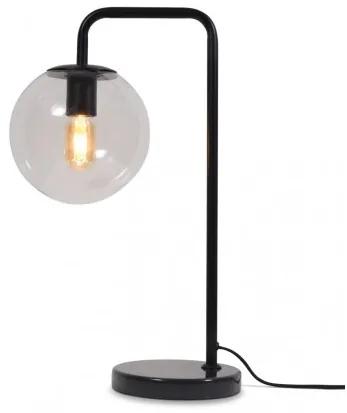 Stolní lampa WARSAW 53 cm iron/glass, černá IT´S ABOUT RoMi 871636