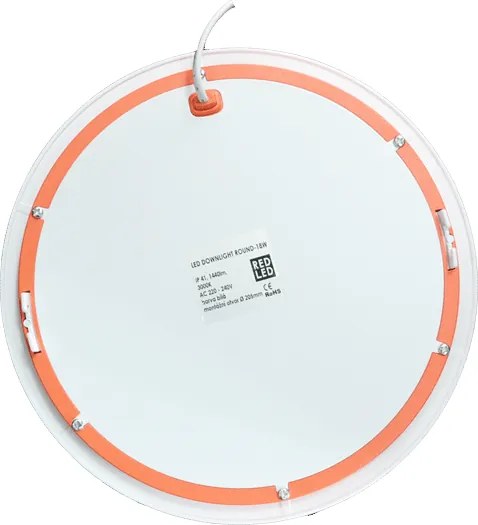 RedLED RPL-PRO-18W LED panel RedLED Downlight round 18W kulatý | K