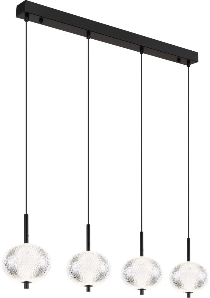 Globo 16042-4H - LED Lustr na lanku AIDA 4xLED/5,75W/230V 3000K/4500K/6500K