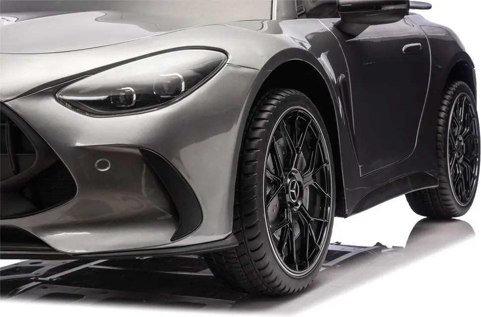 LEAN CARS Elektrické autíčko Mercedes GT63 AMG DK-GT63 24V LCD šedé lakované