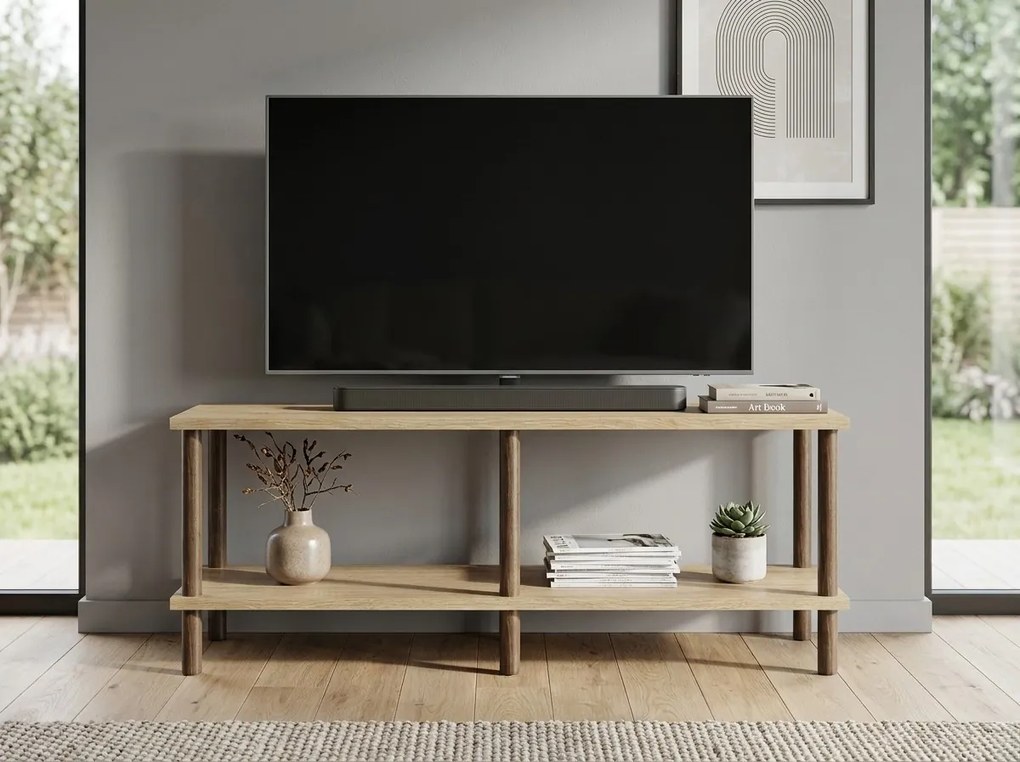 TV stolek SOLE 120 cm, dub sonoma