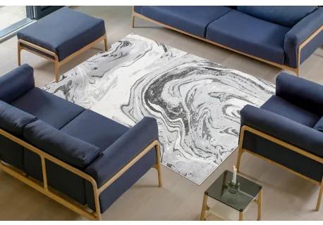 koberec LIRA E1686 Abstraktní, strukturální, moderní, glamour šedá velikost 200x290 cm | krásné koberce cz