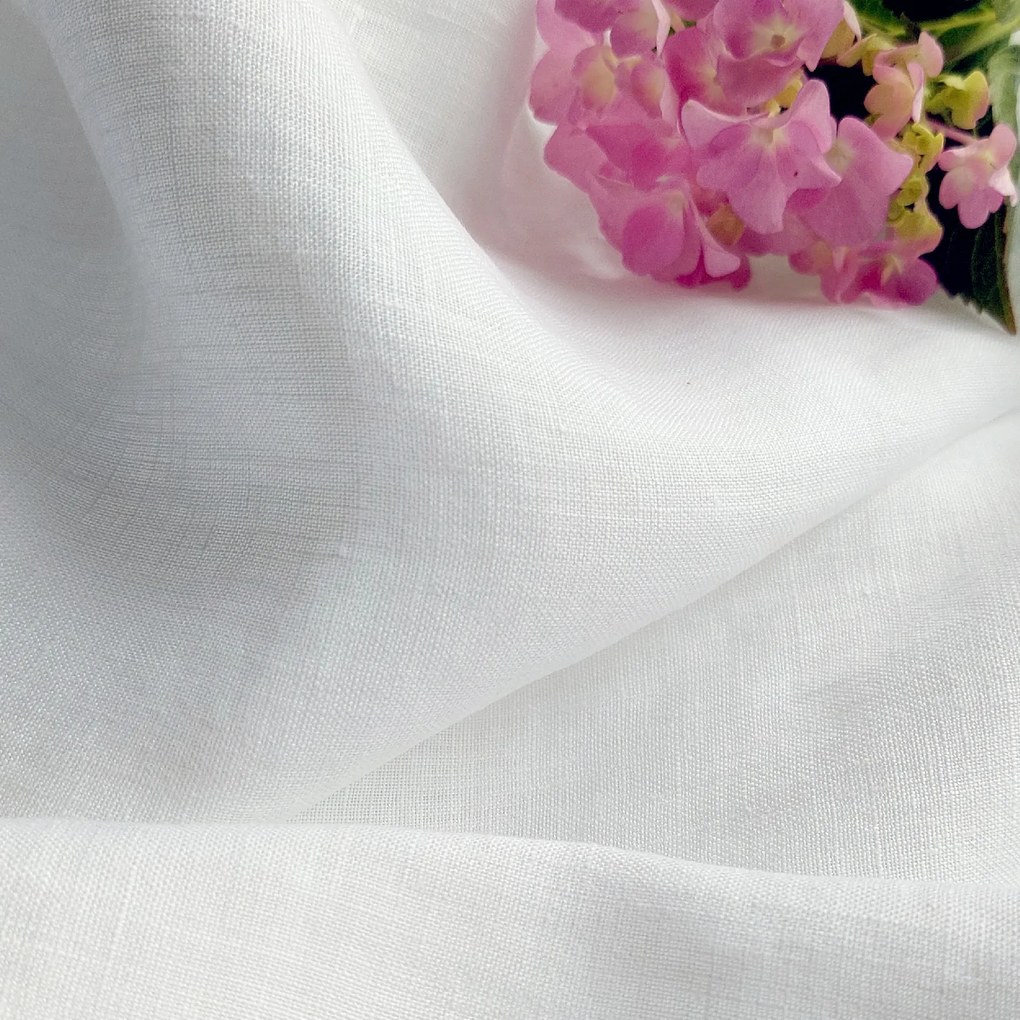 TULULUM Lněný povlak na polštář COMFORT SNOW kolekce 2025 Rozměr polštáře: 50 x 60 cm