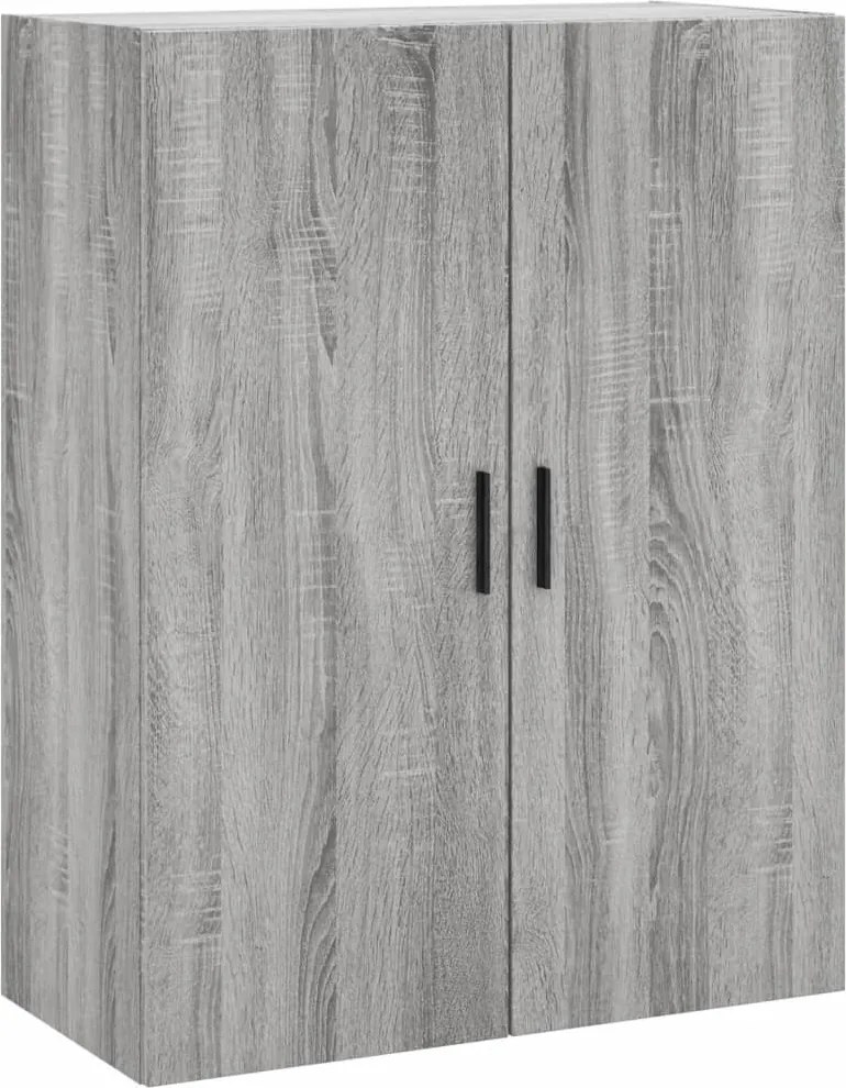 Skříň highboard šedá sonoma 69,5 x 34 x 180 cm kompozitní dřevo 3195809