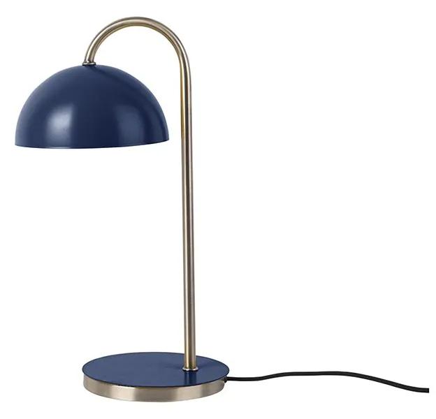 LEITMOTIV Sada 2 ks: Modrá stolní lampa Dome 20 × 14 × 36.5 cm