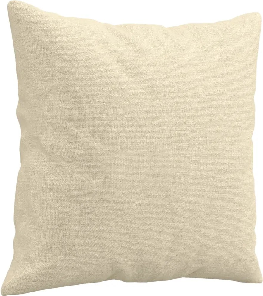 2místná pohovka s polštáři krémová 120 cm textil 3200903