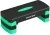 SPORTNOW Aerobní stepper 3 úrovně, nastavitelná výška 10/15/20 cm s přídavky, protiskluzový povrch, 68x29x20 cm, modrá