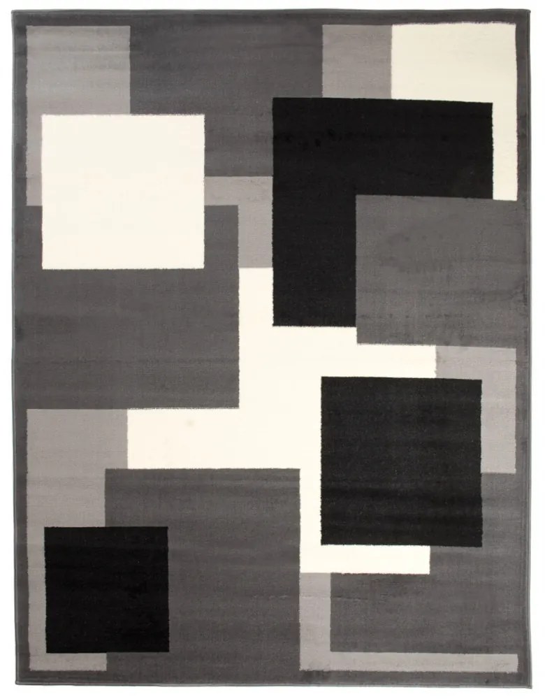 Kusový koberec PP Bond tmavě šedý, Velikosti 130x190cm