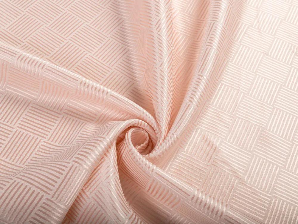 Biante Teflonový čtvercový ubrus Milano TF-048 - světle růžový 70x70 cm