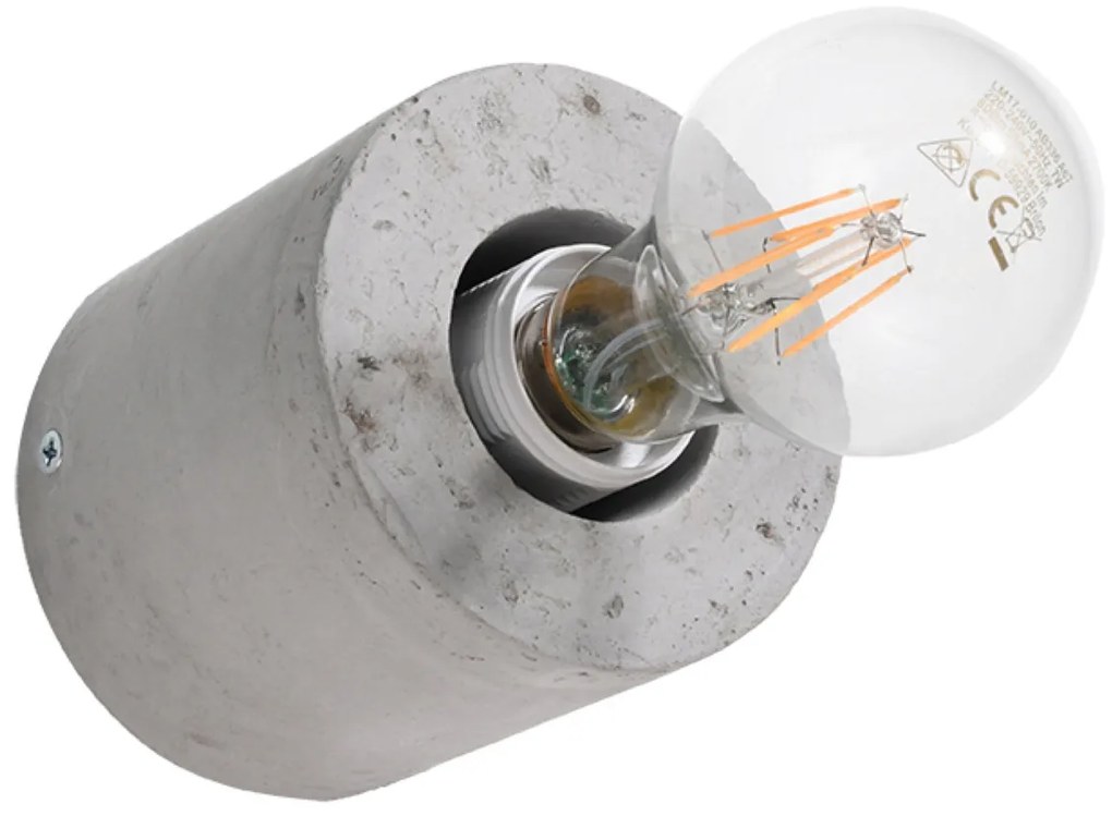 Sollux Lighting Nástěnné svítidlo SALGADO beton