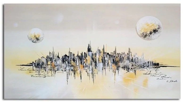 CARO Obraz na plátně - The City Of The Future 40x30 cm