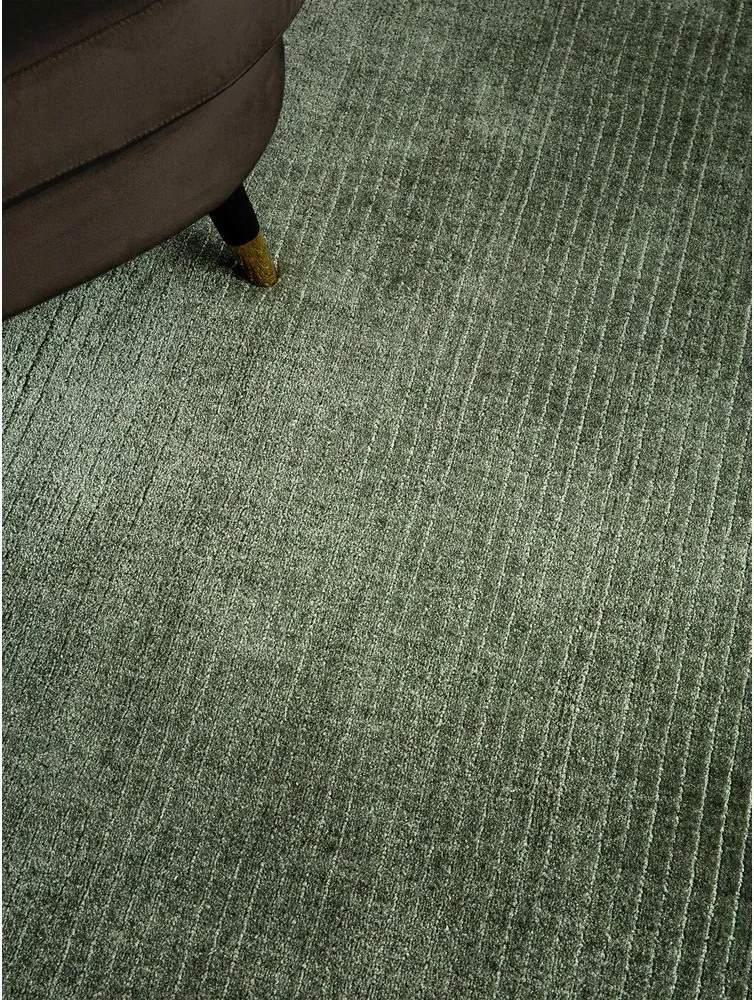 Tmavě zelený ručně tkaný koberec 160x230 cm – Asiatic Carpets